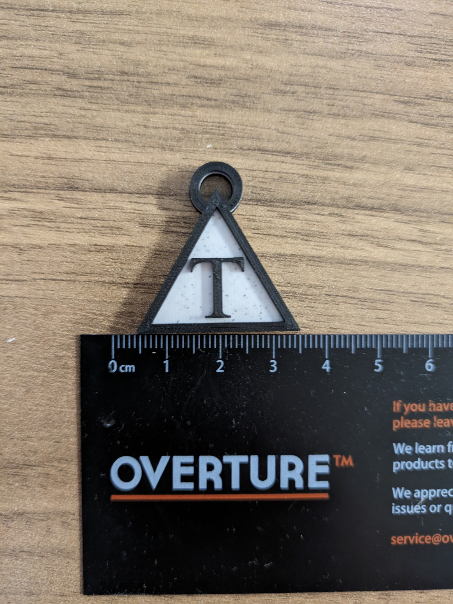 Triangle Fraternity keychain by Lat0102 | Download free STL model ...