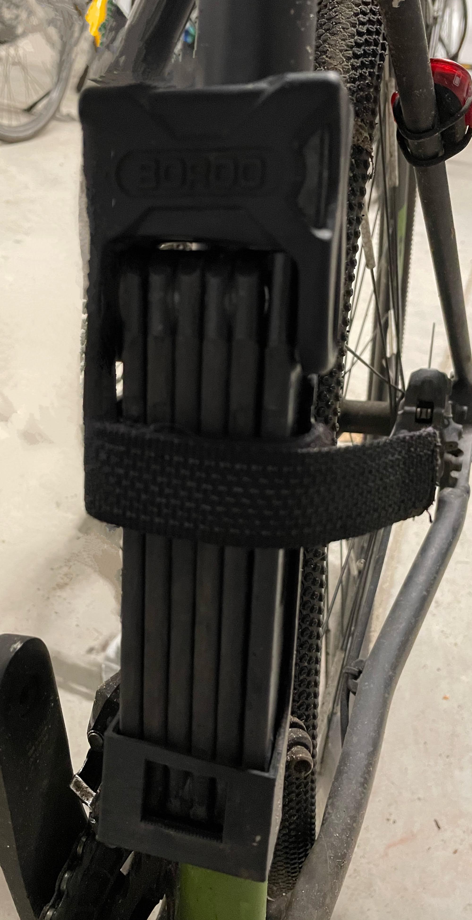 Bike Lock Mount for Abus Bordo by therold | Download free STL model ...