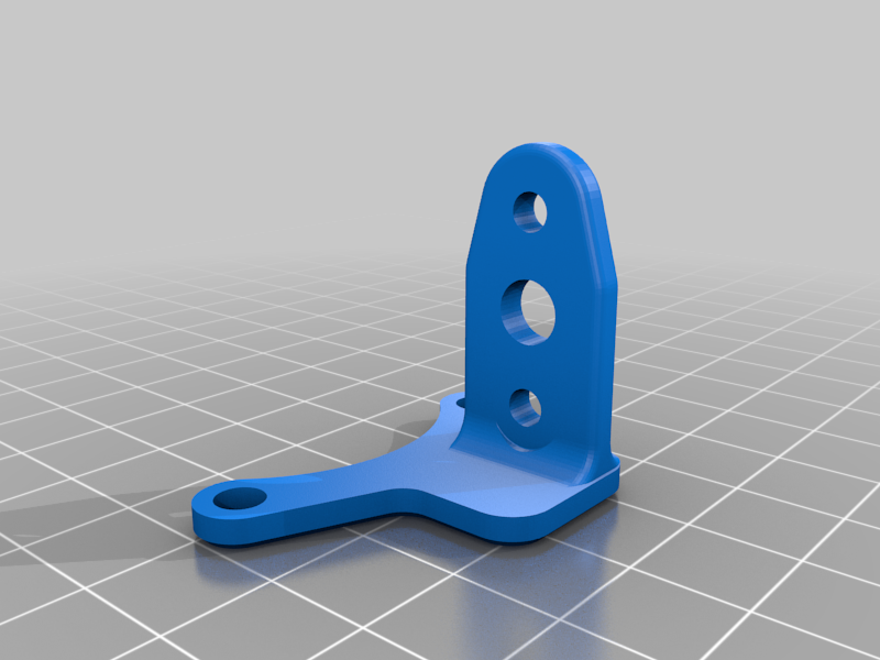 BLTouch bracket for Sateors E3D carriage by madeinoz | Download free ...