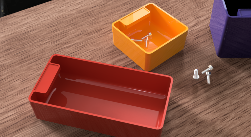 Small Parts Box - Parameterised (f360) by madeinoz | Download free STL ...