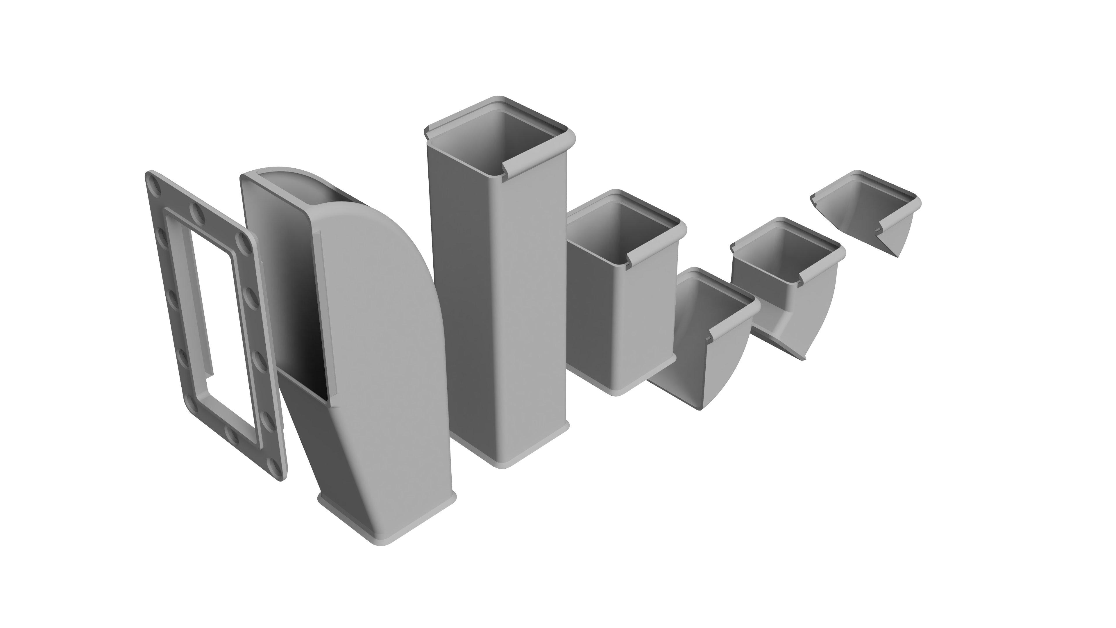 Magnetic Modular Poop Chute / Shoot Tunnel For Bambu Lab X1C/P1P/P1S par INNERVISION ...