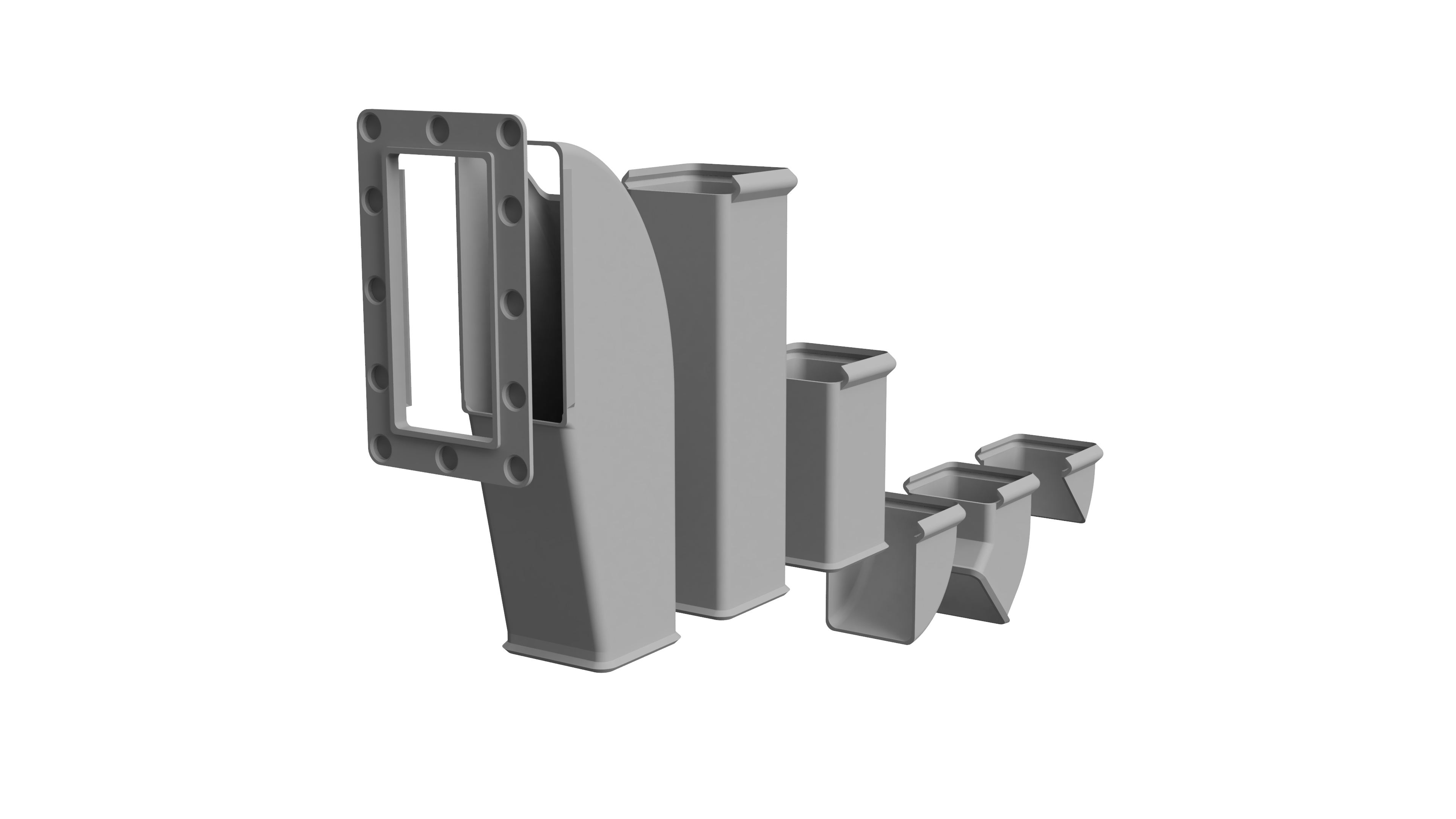 Magnetic Modular Poop Chute / Shoot Tunnel For Bambu Lab X1C/P1P/P1S par INNERVISION ...