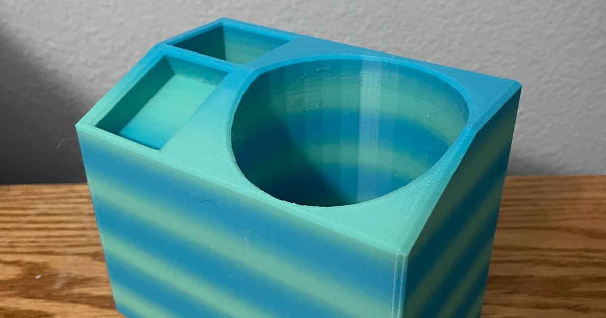 Desk Organizer Larger V2 by LoganB | Download free STL model ...