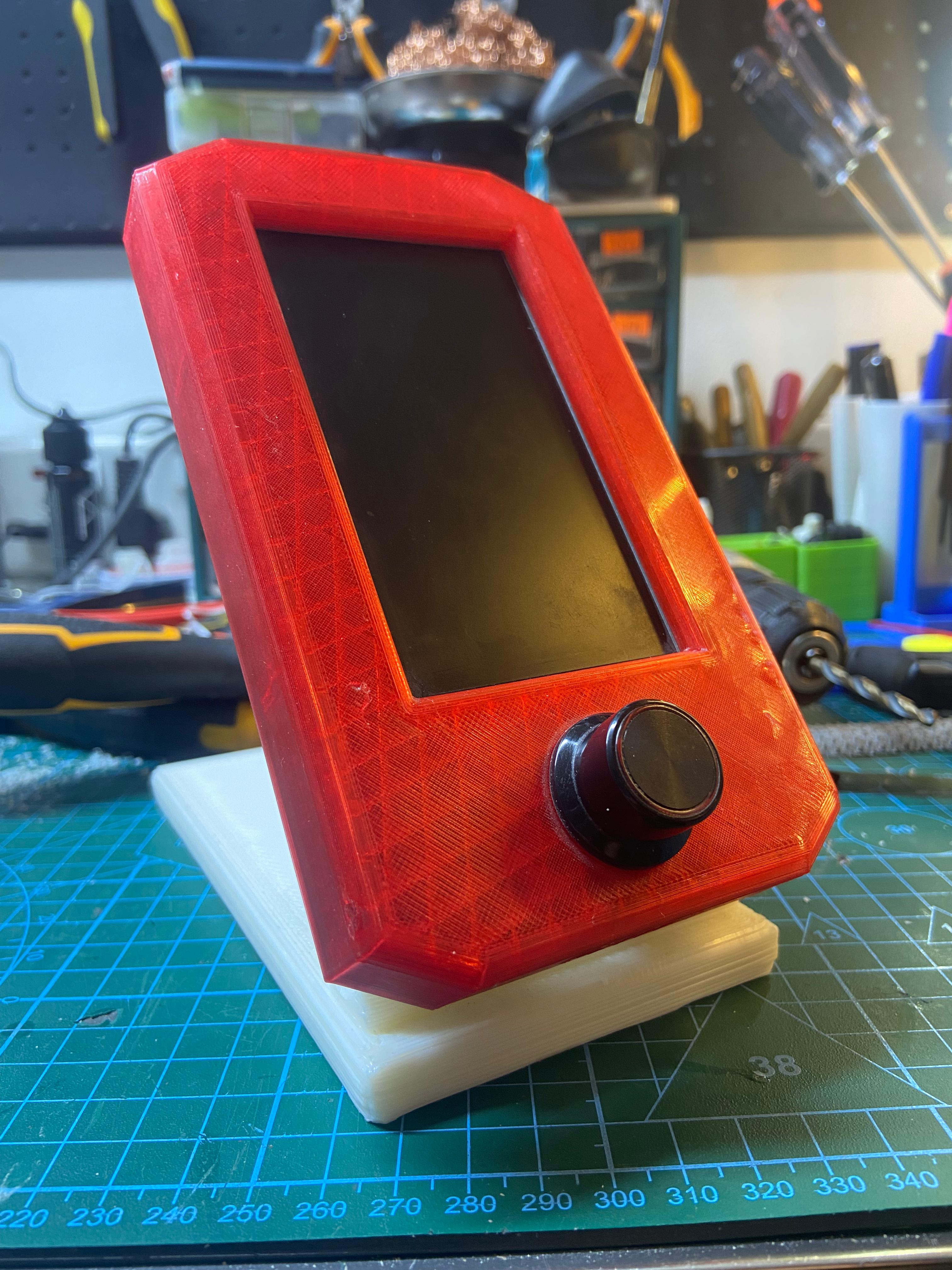 Ender 3V.2 Screen Table Stand by Ammar Legato | Download free STL model ...