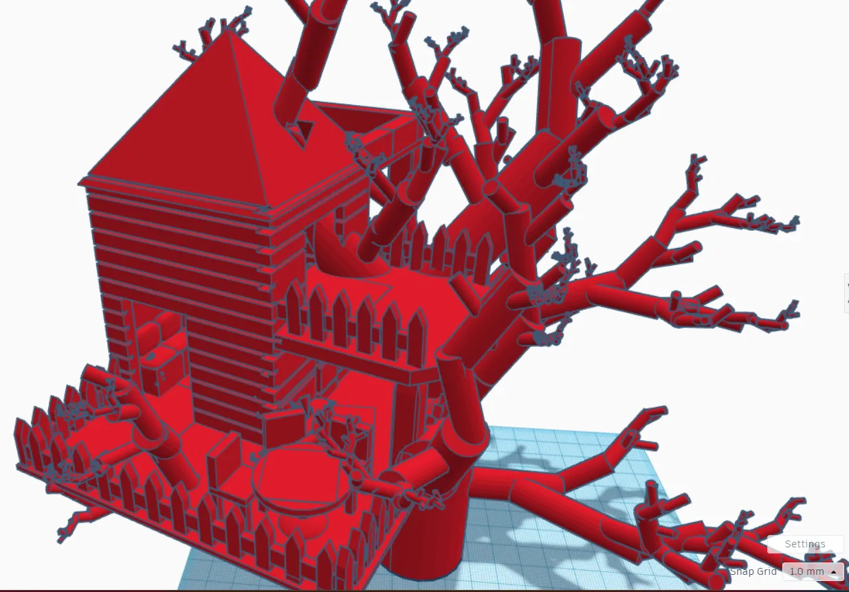 tree house by tomer | Download free STL model | Printables.com