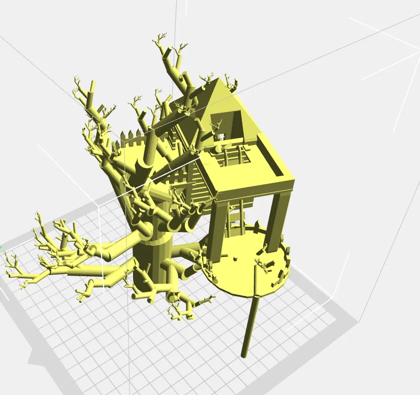 tree house by tomer | Download free STL model | Printables.com