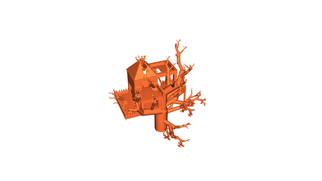 tree house by tomer | Download free STL model | Printables.com