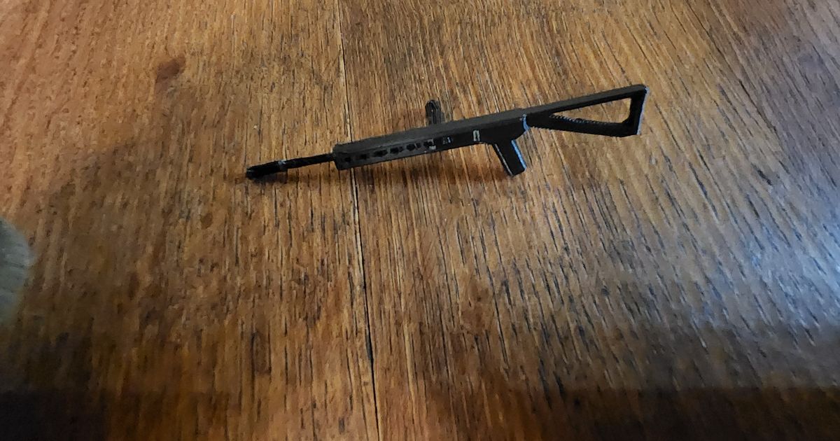 13 series C1 submachine gun by Ghostcat3-D | Download free STL model ...