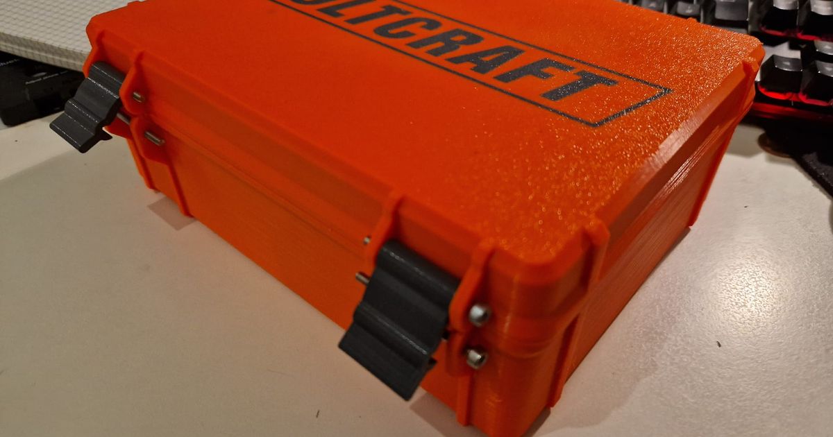 Rugged Voltcraft Multimeter Box by Maschbauboy | Download free STL ...