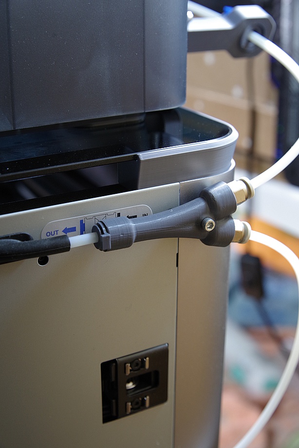 Bambu X1C Over-Engineered Y-Pipe Splitter with Inlet Side PC4-M10 Push ...