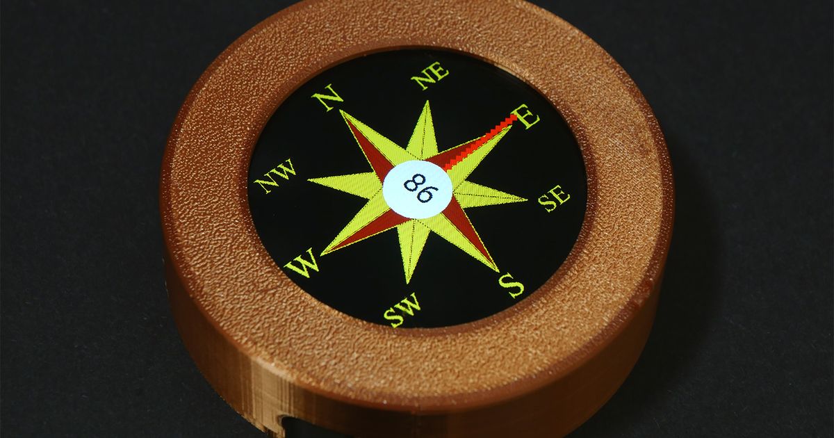 Qualia S3 Compass by Blitz City DIY | Download free STL model ...