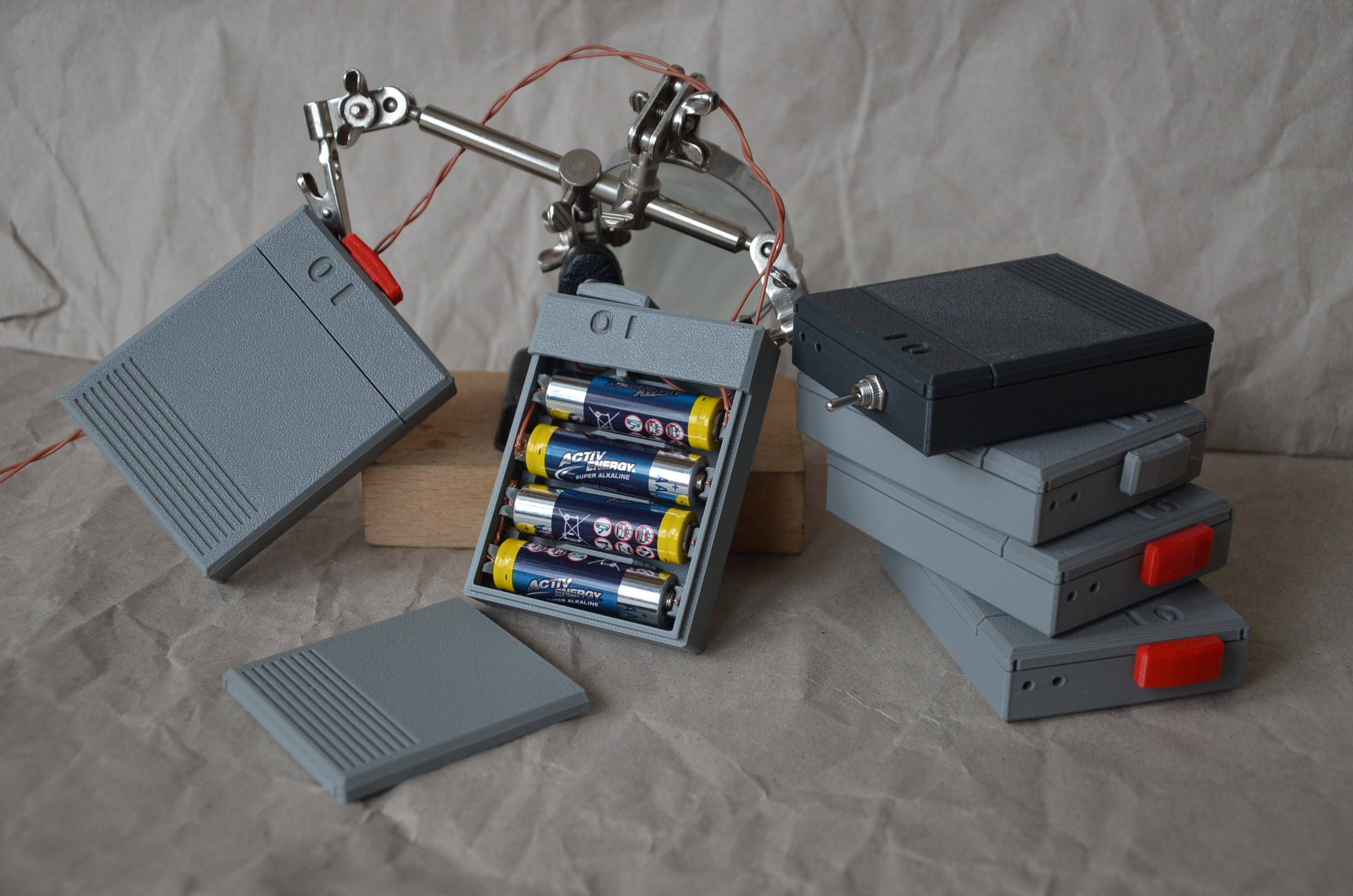 AA Battery case by firstgizmo | Download free STL model | Printables.com