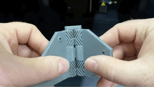 Creality K1 & K1 Max Door Hinges Geared by Mordiev | Download free STL model | Printables.com