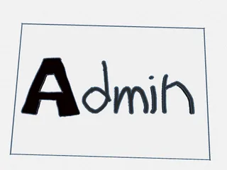 gorilla tag admin badge by Skrow131 | Download free STL model ...