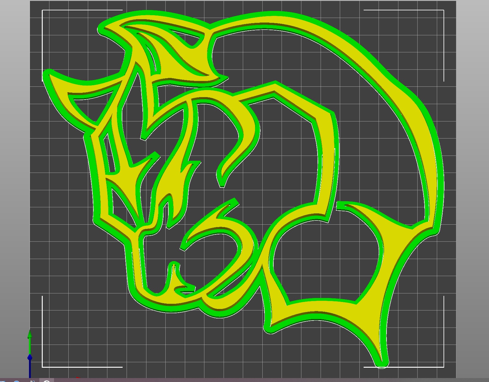 Neon Puma(two parts, no need 2 extruders) by DimOn | Download free STL ...