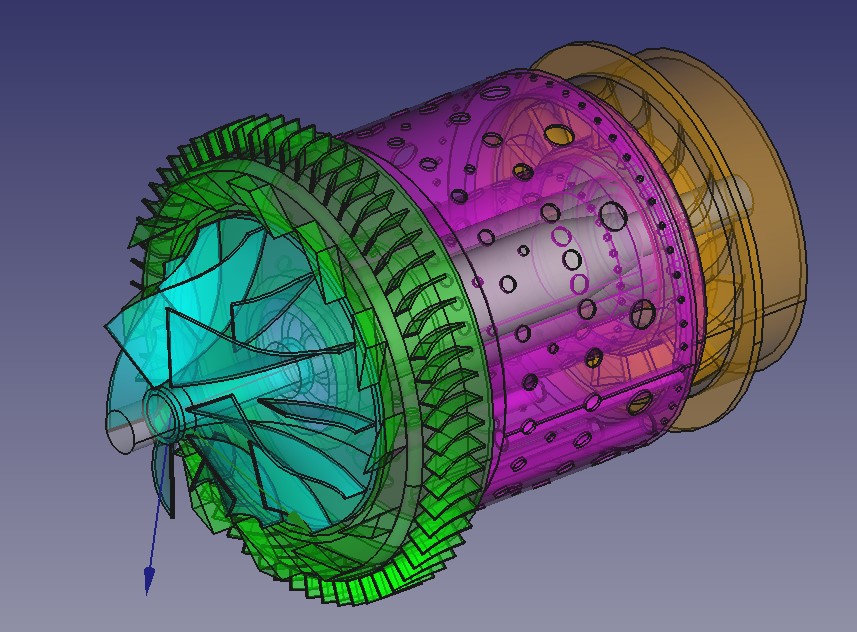 Centrifugal compressor by altug | Download free STL model | Printables.com