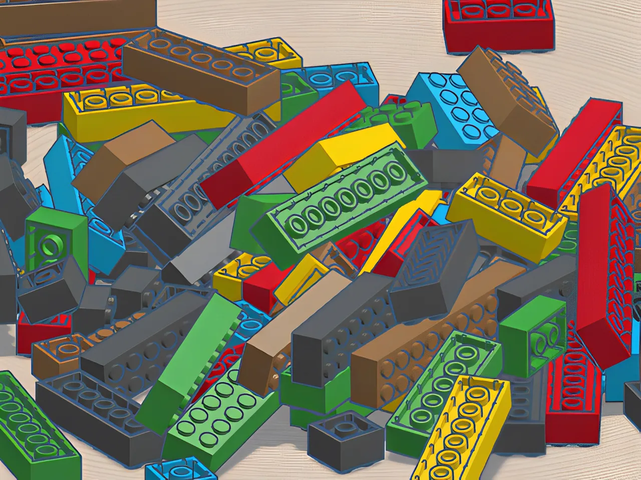 Building Bricks / Blocks by Best_codes | Download free STL model ...