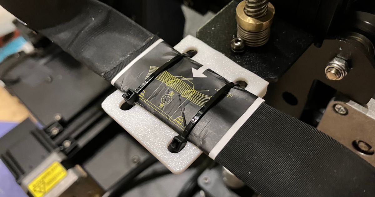Sovol SV07 Printhead Cable Mount by 55ps | Download free STL model ...