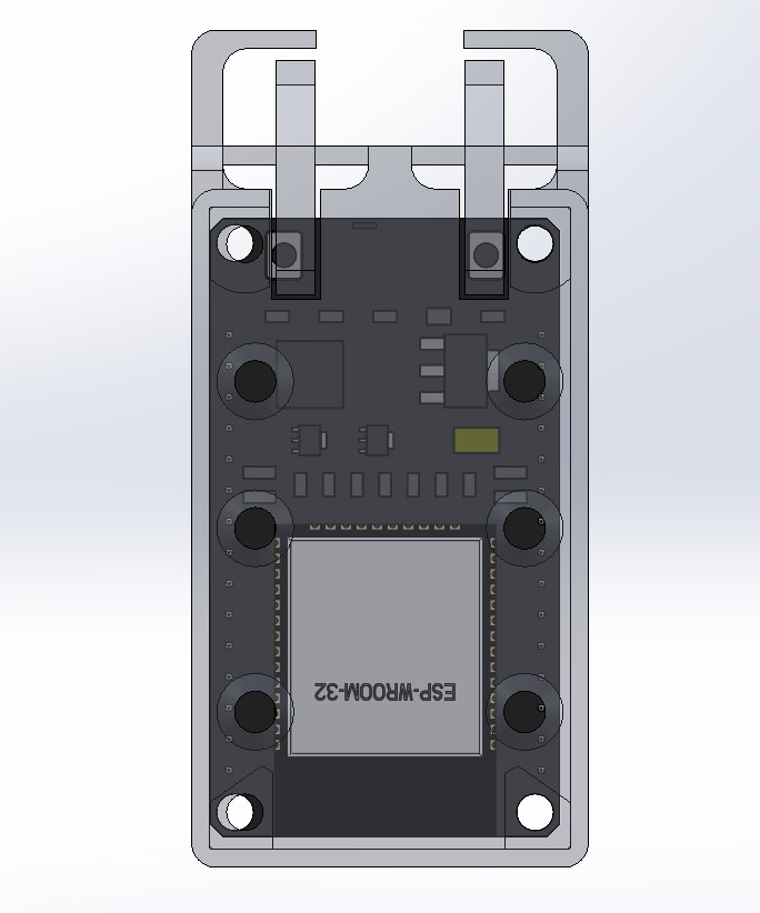 ESP32 Board Mount with Button access by Maschbauboy | Download free STL ...
