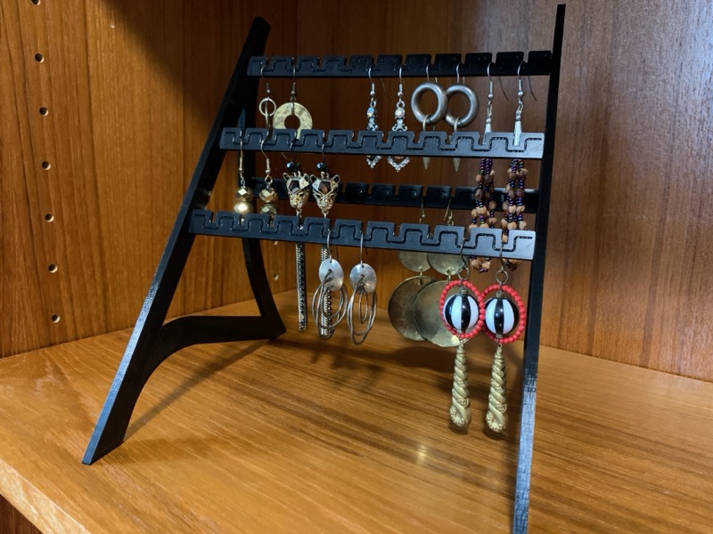 Earring Stand / Display by Imagine That | Download free STL model ...