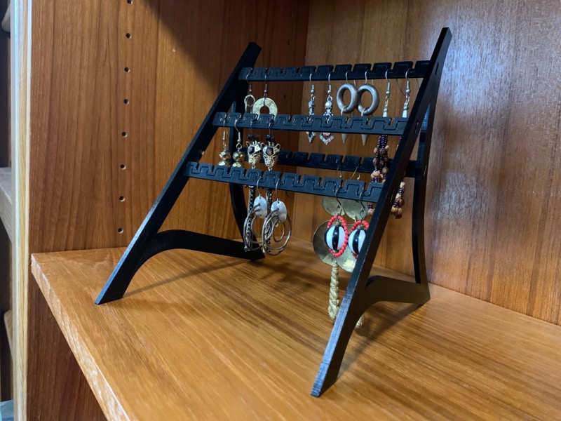 Earring Stand / Display by Imagine That | Download free STL model ...