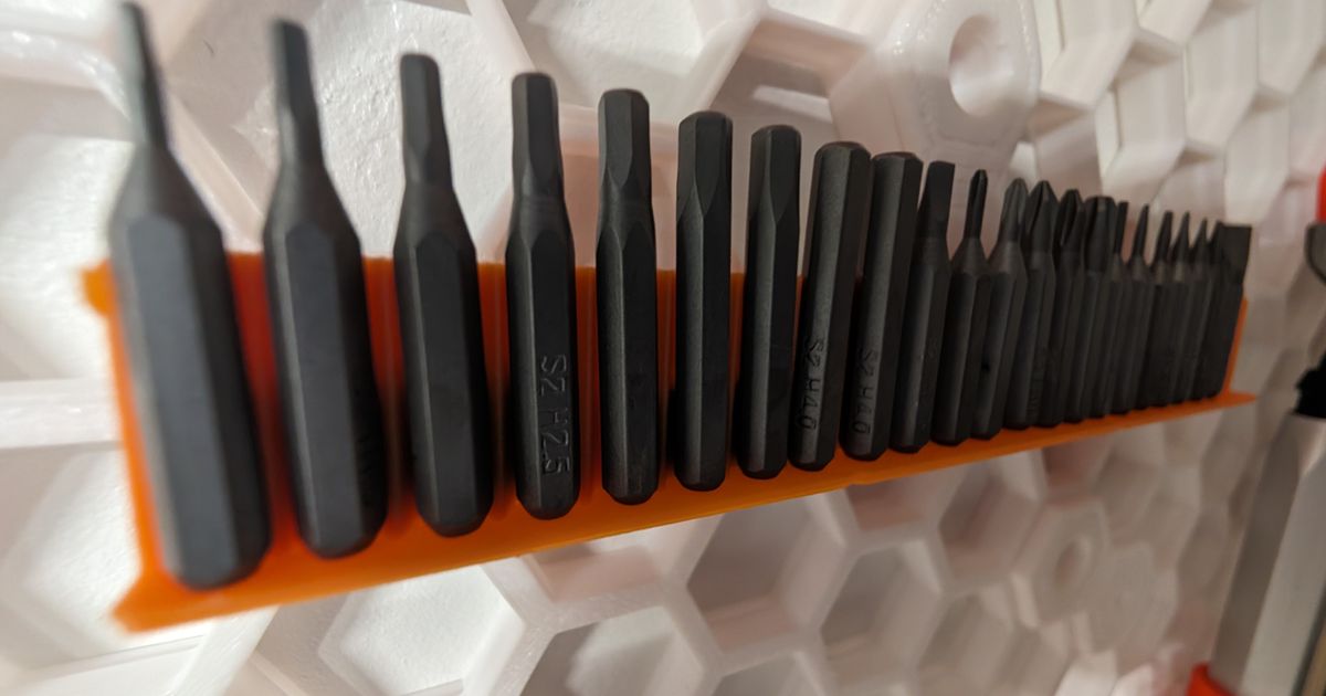 HSW/Multiboard Magnetized Bit holder for 4 mm (small) and 1/4 inch bits ...