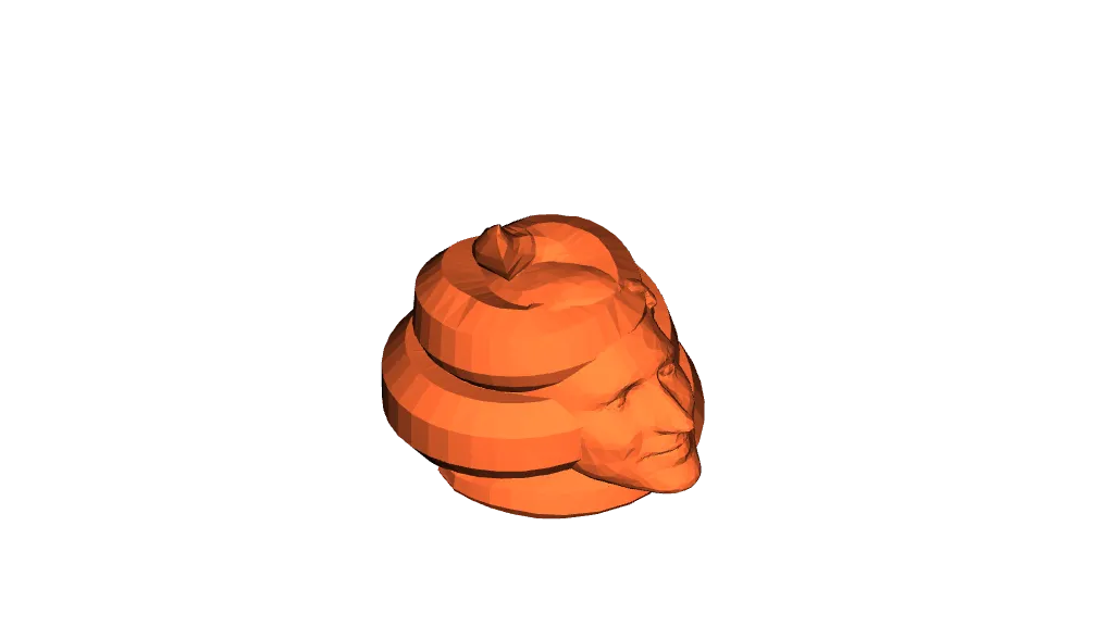Justin Trudeau Poop by Odinson | Download free STL model | Printables.com