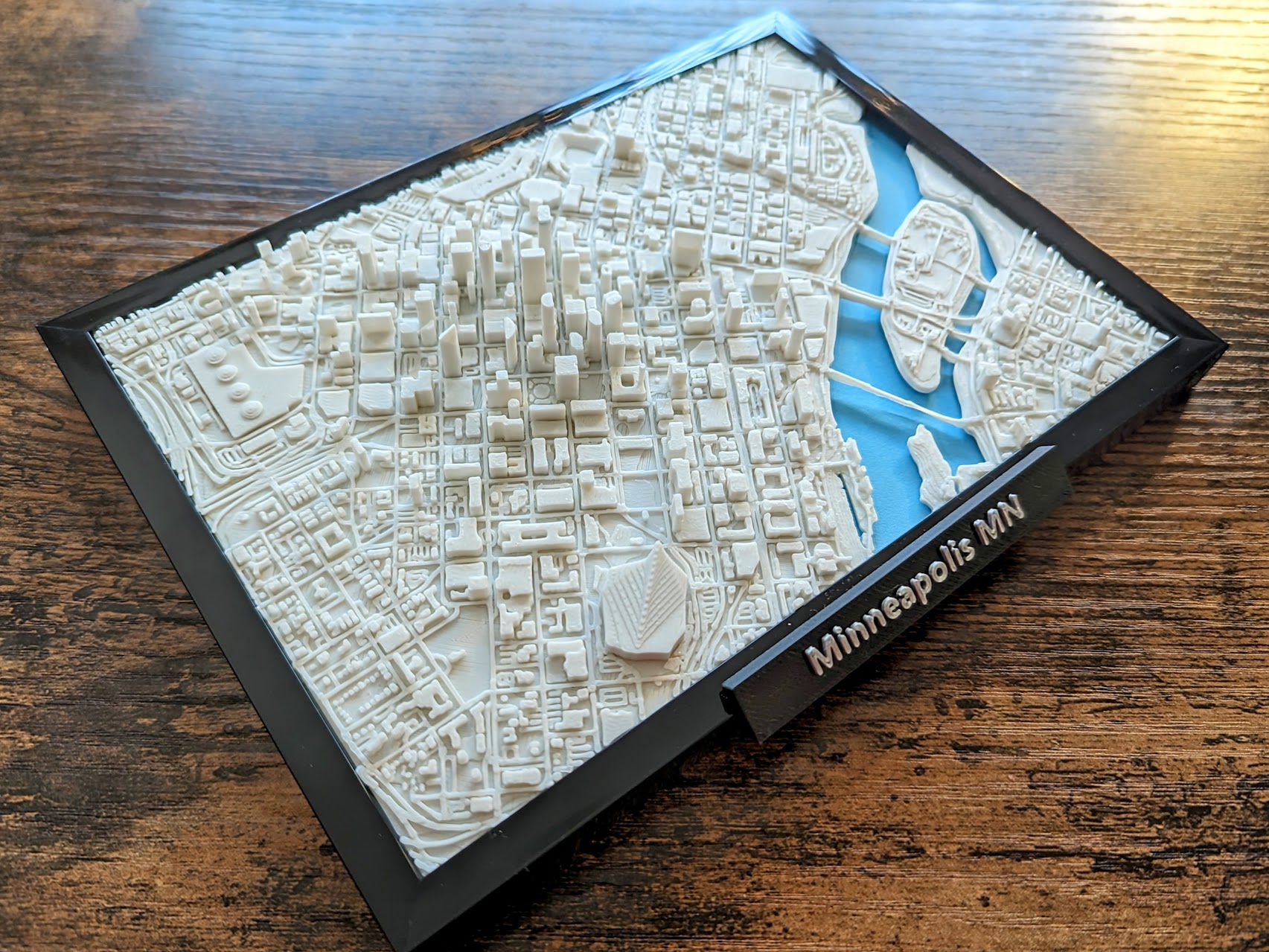 Minneapolis Minnesota 3D Miniature by jarvizar | Download free STL ...
