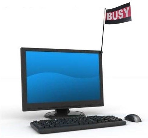 Office School Busy DND Attention Help Flag by MrFlippant | Download ...