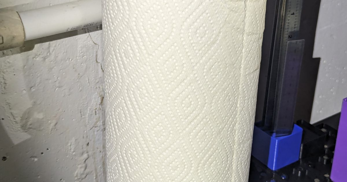 Customizable Paper Tower Roll Holder for Gridfinity by SeriousBug ...