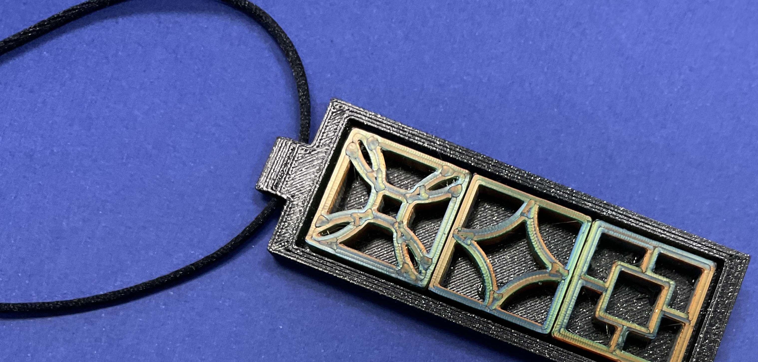 Breeze Block Pendant Plate Remix by Vicki Novak | Download free STL ...