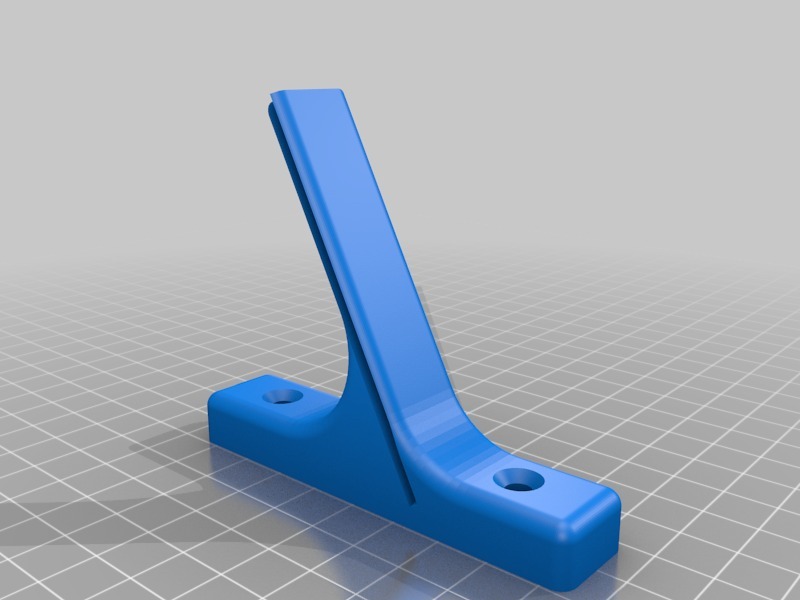 Angled license plate shelf by zachnfine | Download free STL model ...