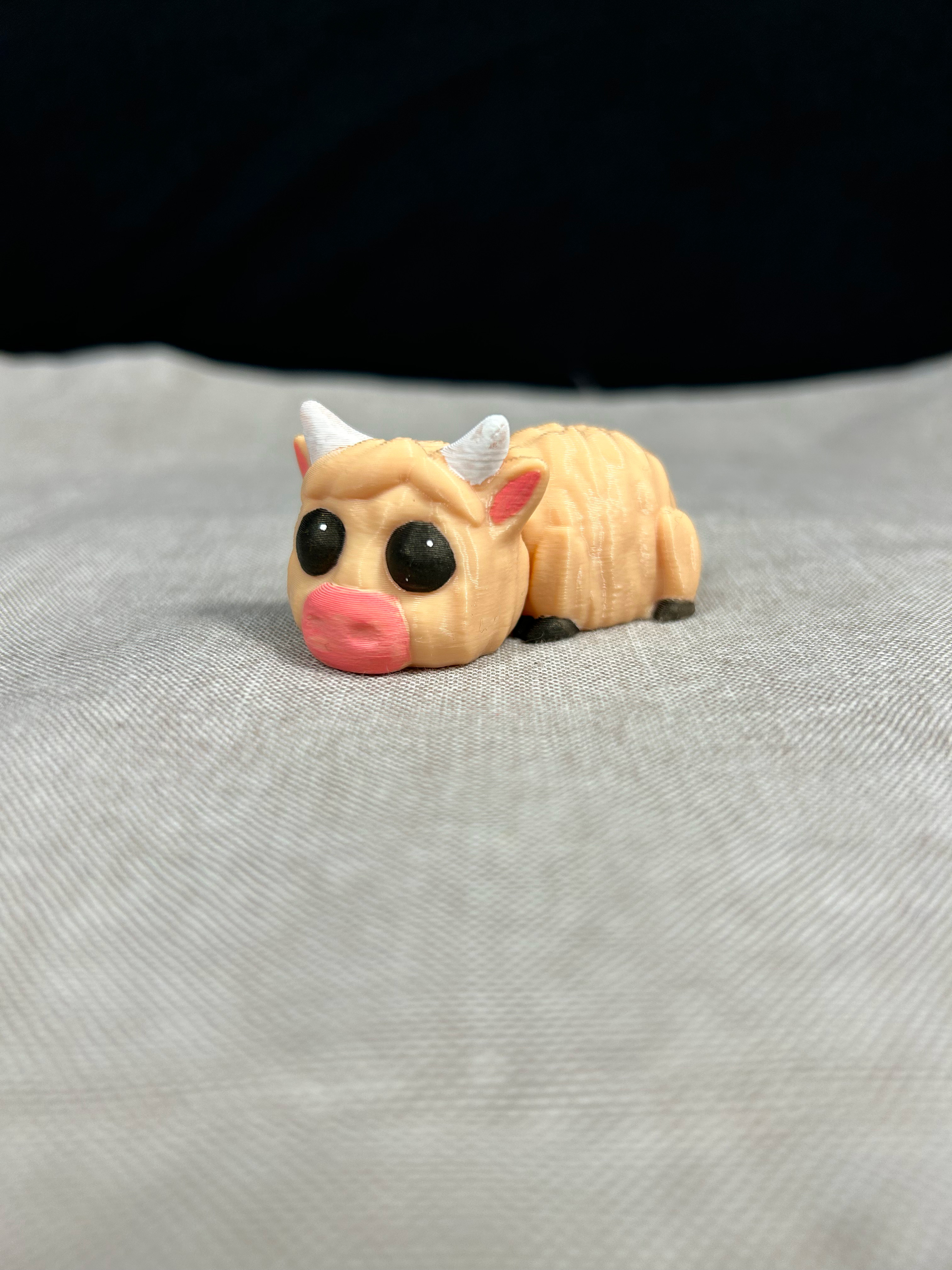 Highland Cow Fidget by Built_Over_Bot | Printables Store