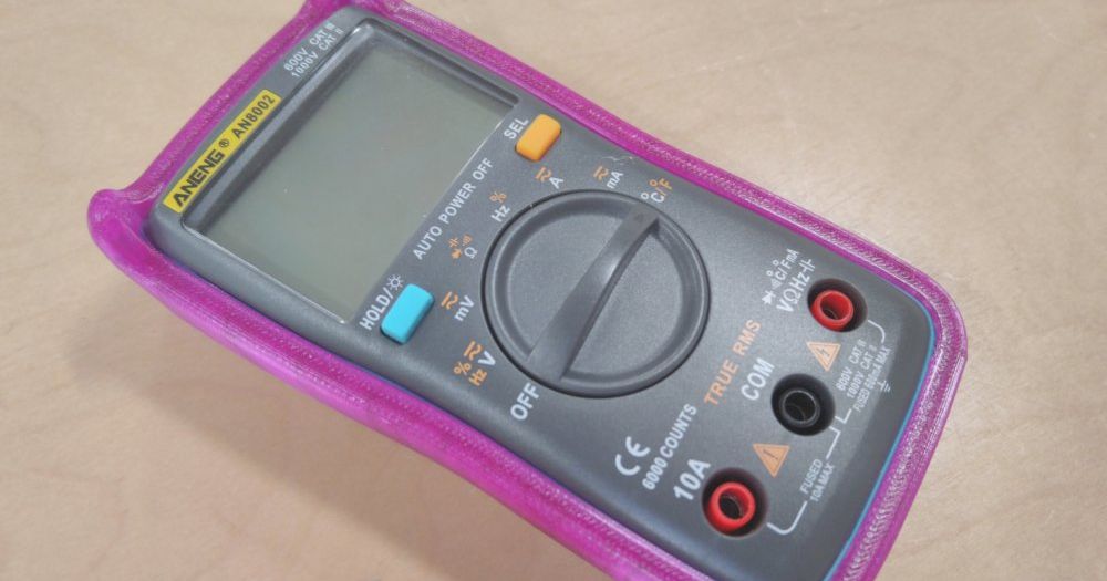 Aneng AN8002 Multimeter Boot by angryOwl | Download free STL model ...