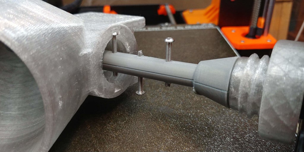 Revised Auger for Filastruder Auger Assisted Vertical Hopper by ...