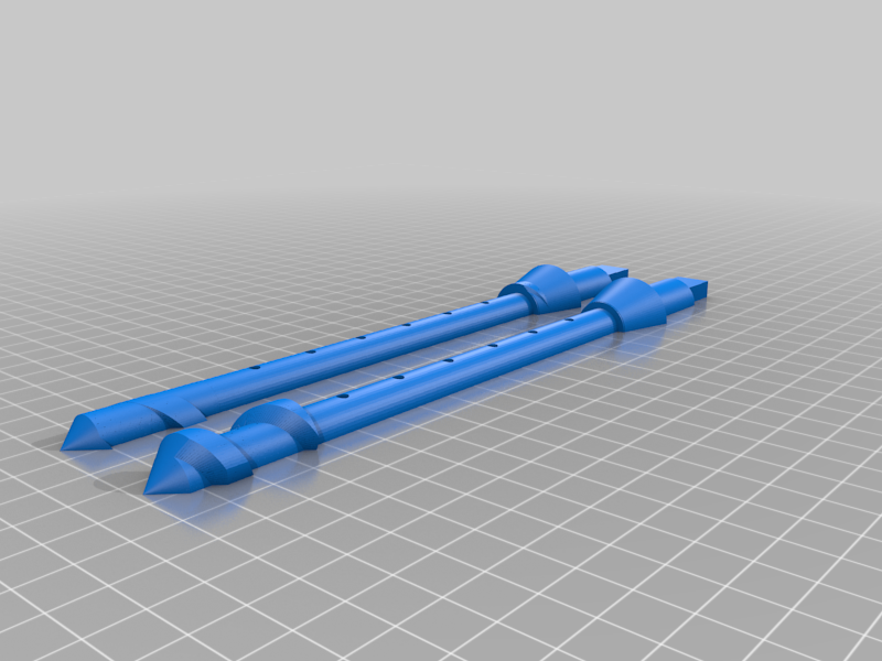 Revised Auger for Filastruder Auger Assisted Vertical Hopper by ...