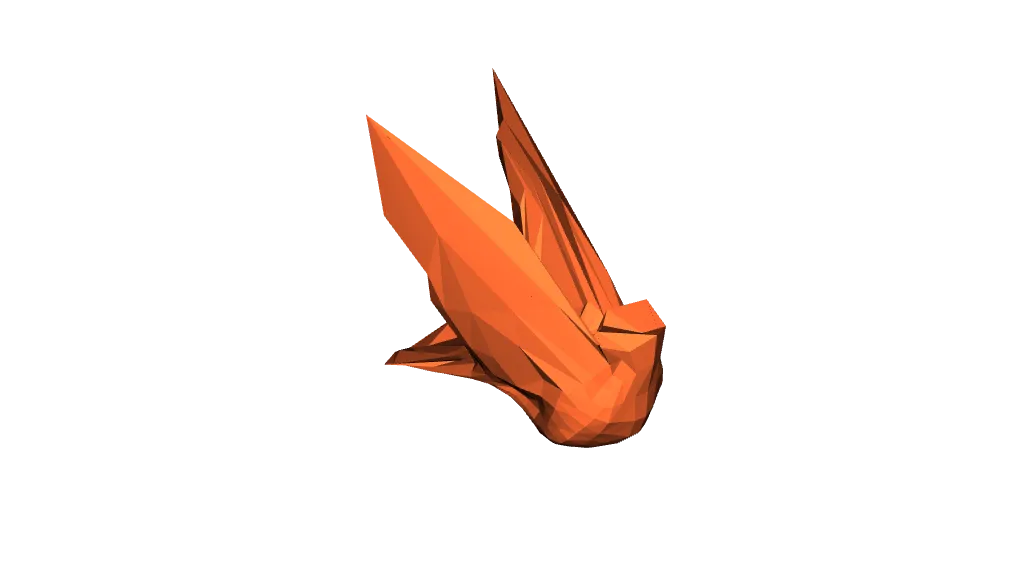 low poly headless bird by Lia Rudeen | Download free STL model ...