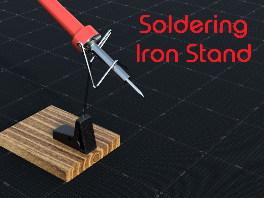 Soldering Iron Stand by Person20020 | Download free STL model ...