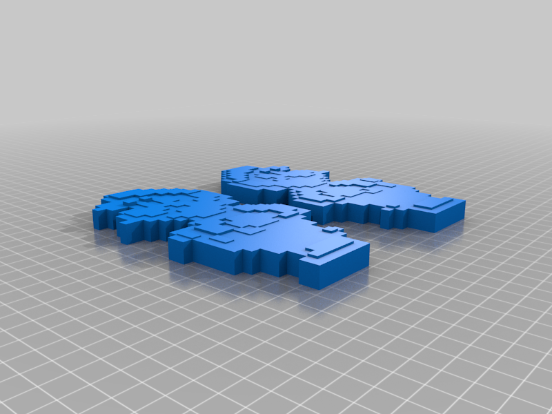 Super Mario 2 (NES) Figurines by rockstarTS | Download free STL model ...