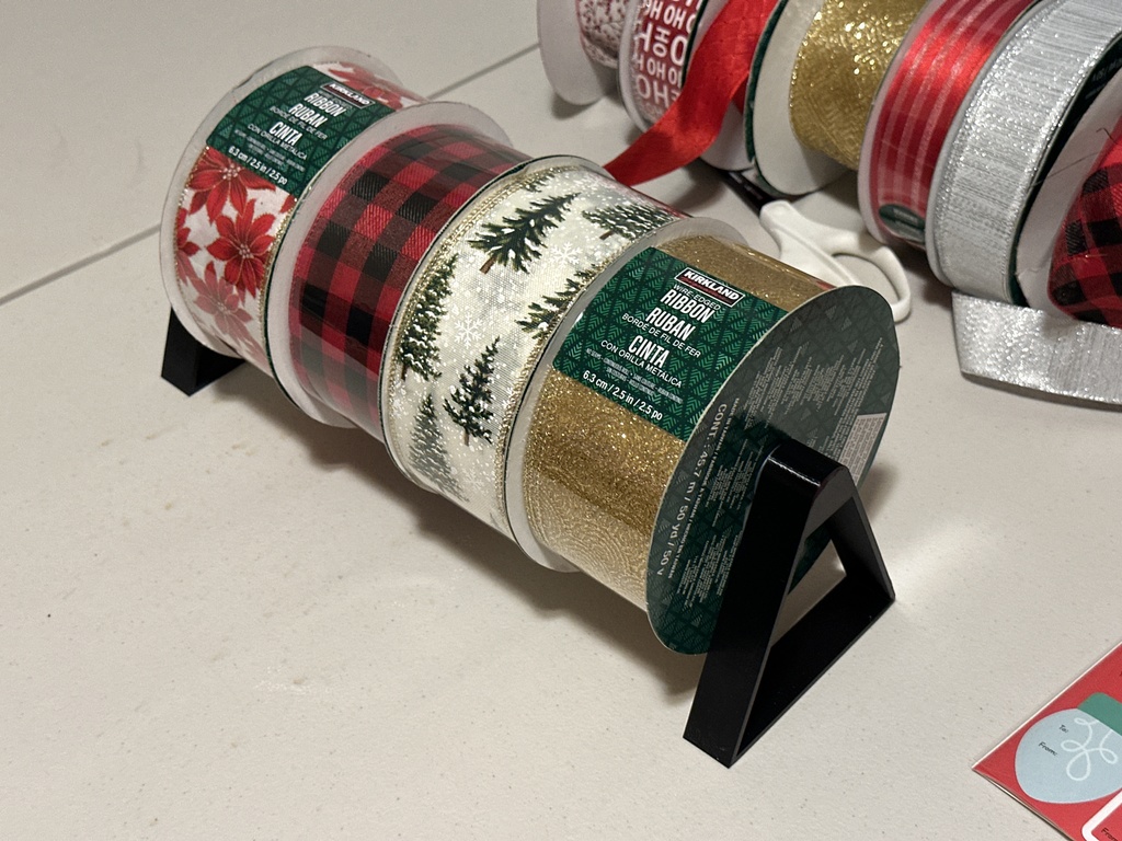 Ribbon Spool Holder by rockstarTS | Download free STL model ...