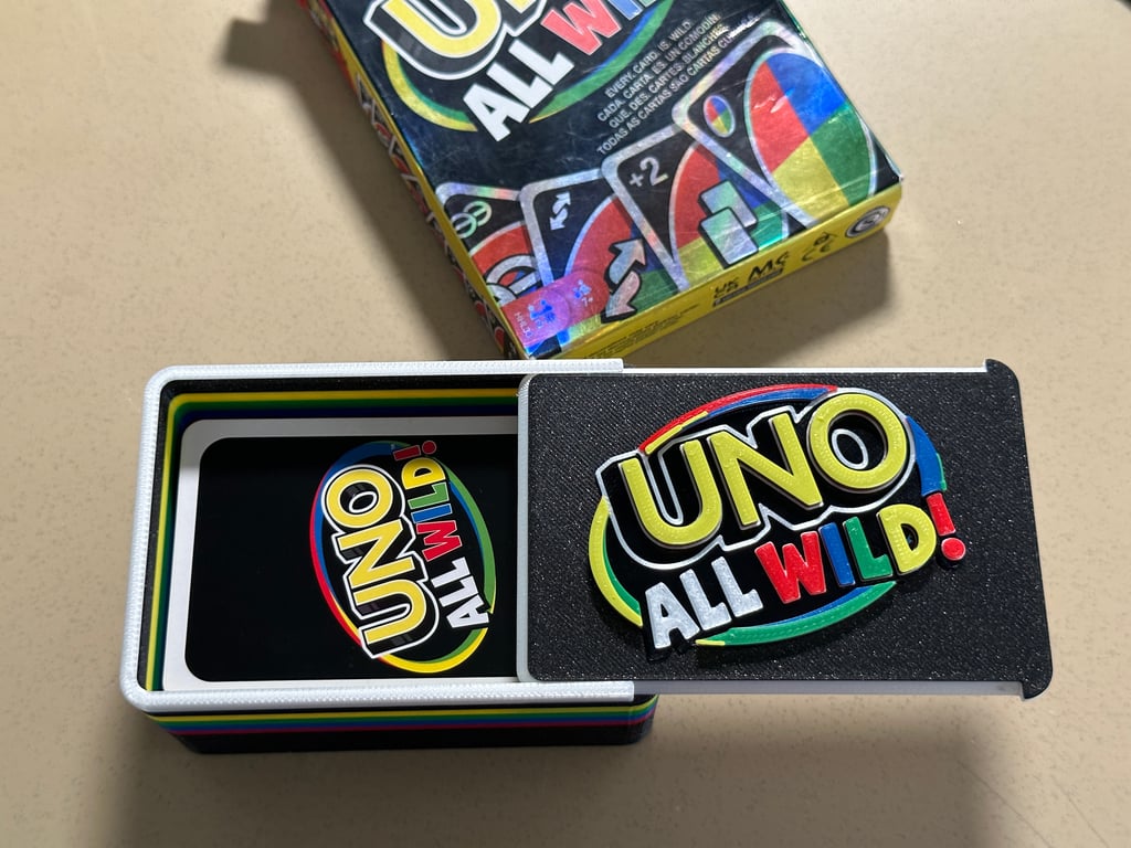 Uno All Wild Card Box by rockstarTS | Download free STL model ...