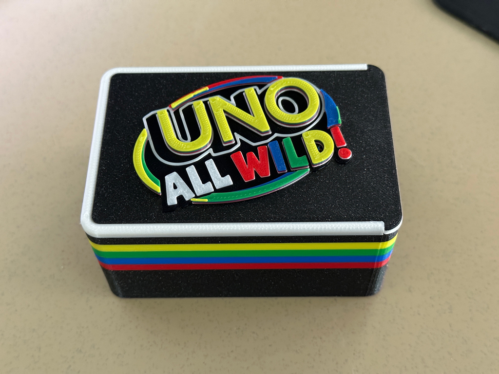 Uno All Wild Card Box by rockstarTS | Download free STL model ...