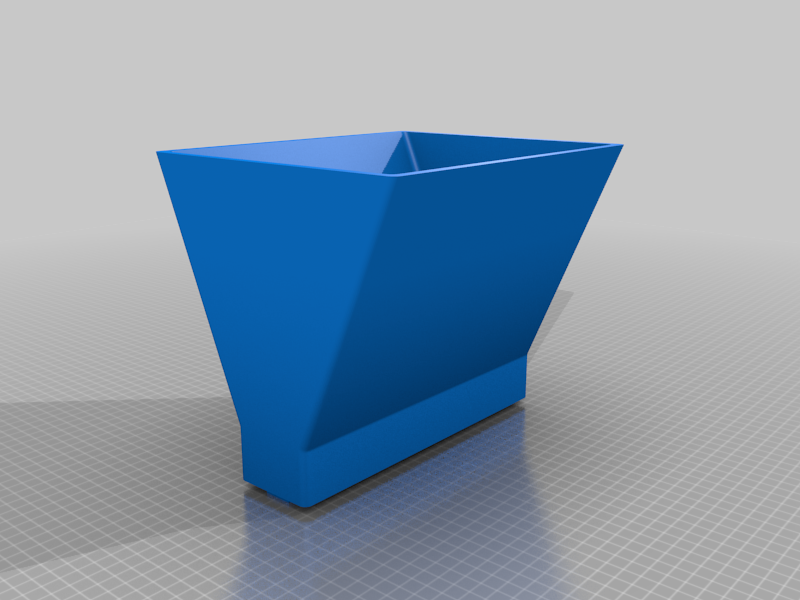 Hopper for paper/CD shredder by MrFlippant | Download free STL model ...