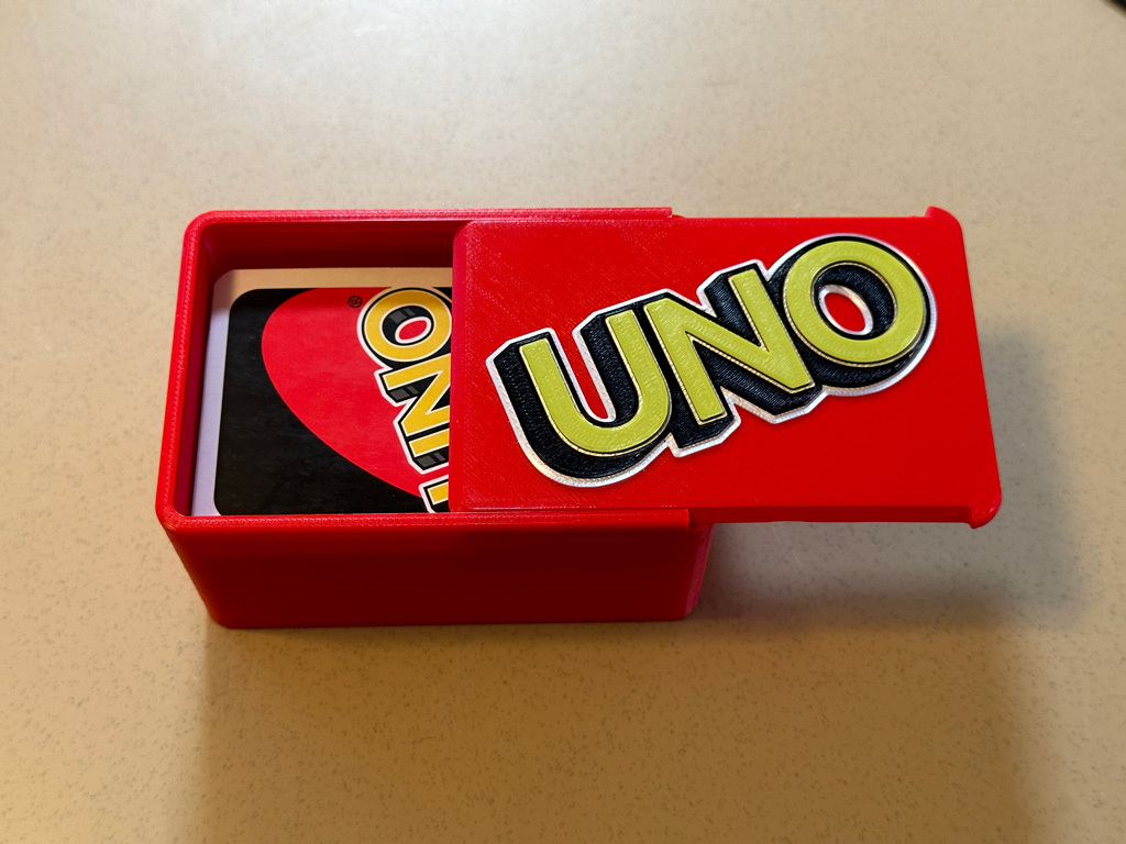 Uno Card Box by rockstarTS | Download free STL model | Printables.com