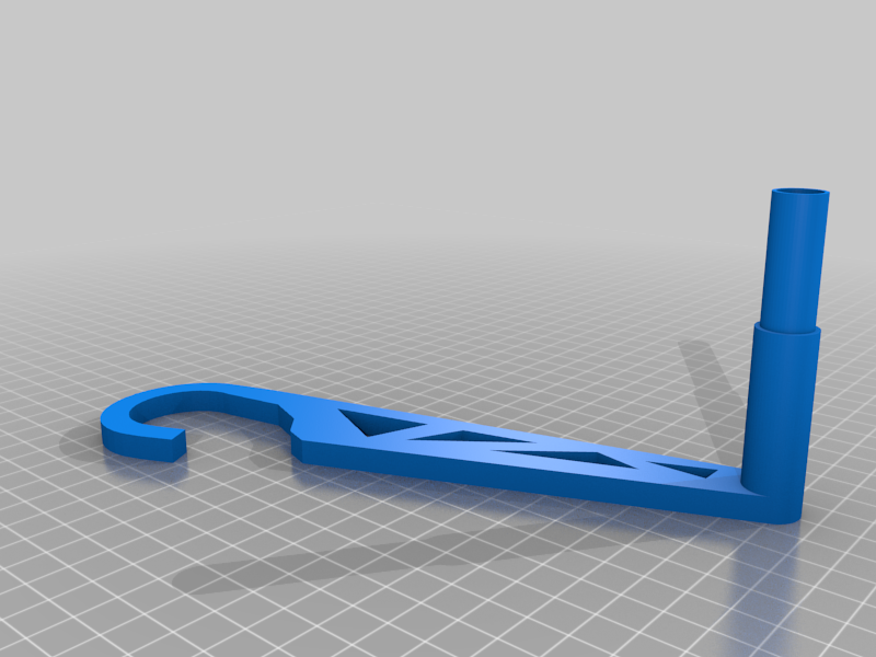 Filament Spool Hanger: 2-piece by rockstarTS | Download free STL model ...