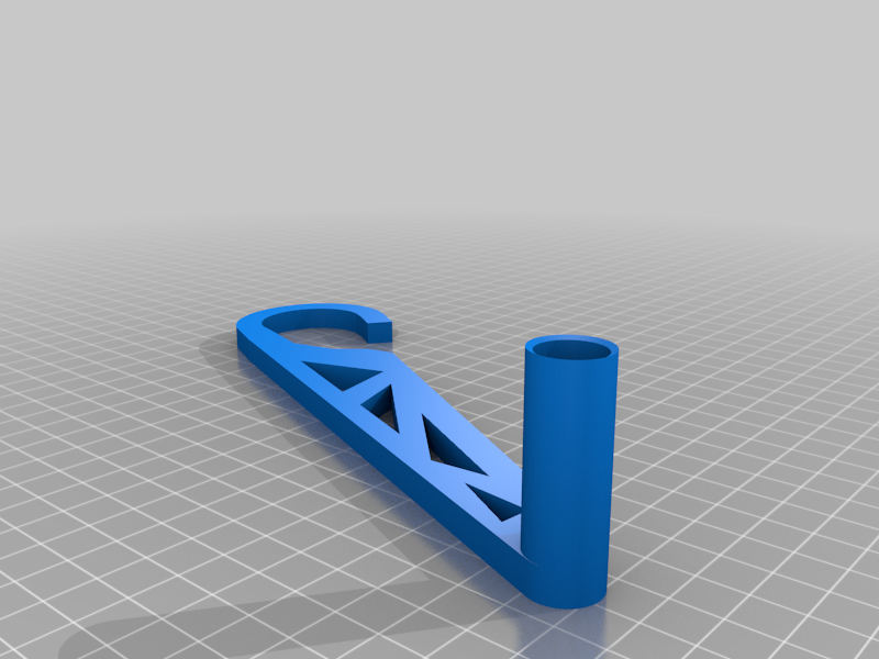 Filament Spool Hanger: 2-piece by rockstarTS | Download free STL model ...