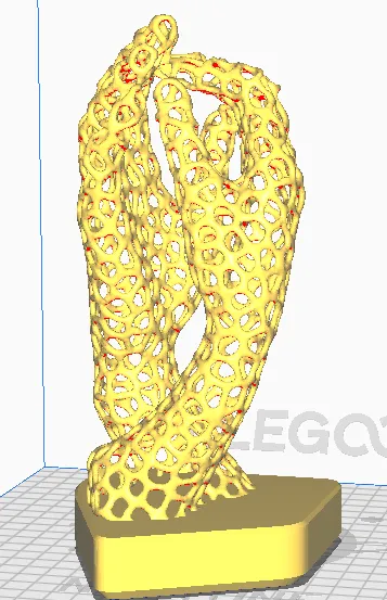 Voronoi Musee Rodin Hand by BareFlame | Download free STL model ...