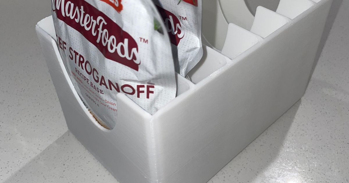 Recipe Base Holder by slamdunkthefunk | Download free STL model ...