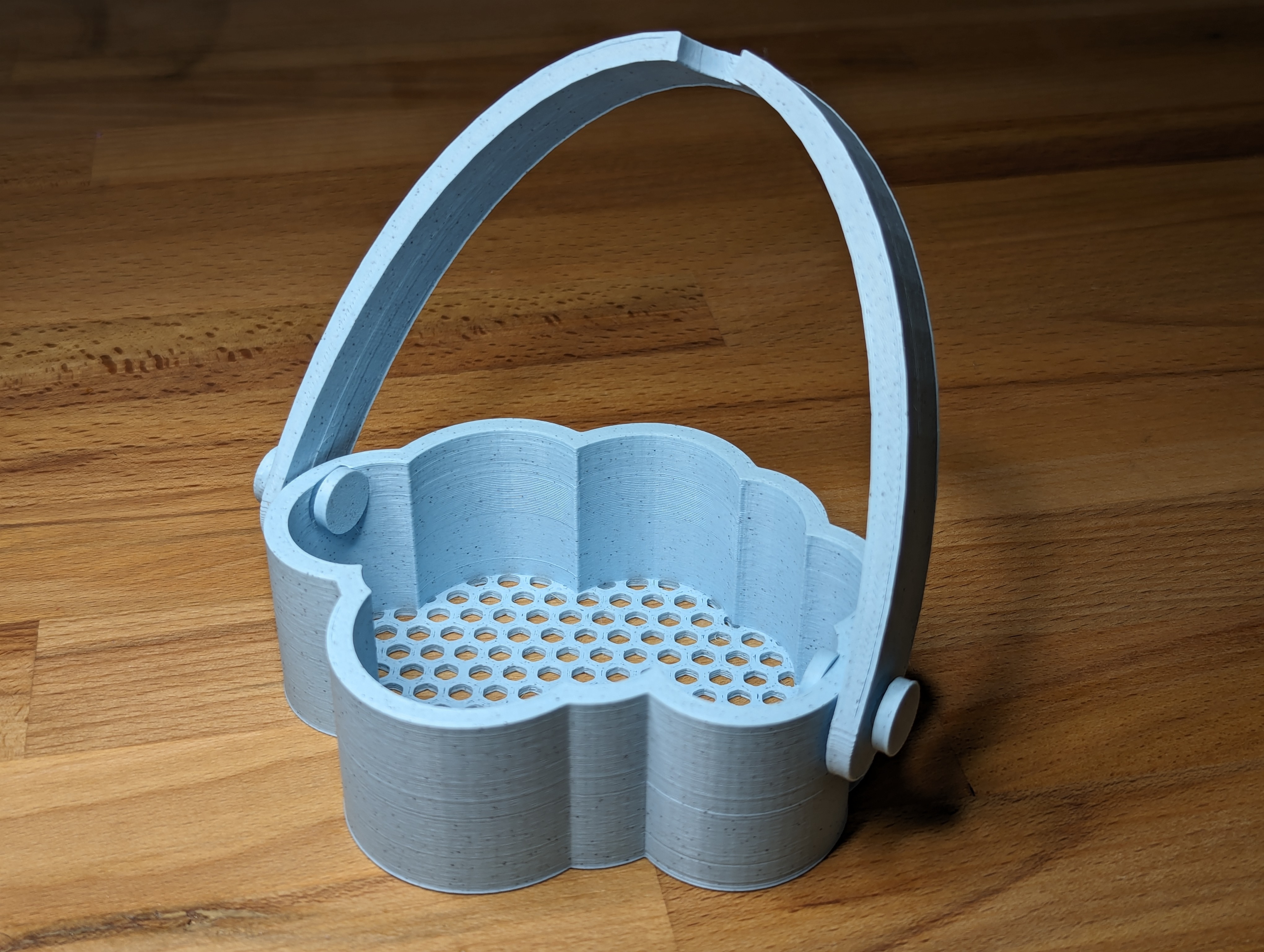 Cloud Shaped Bubble Bath Basket by Windrose | Download free STL model ...