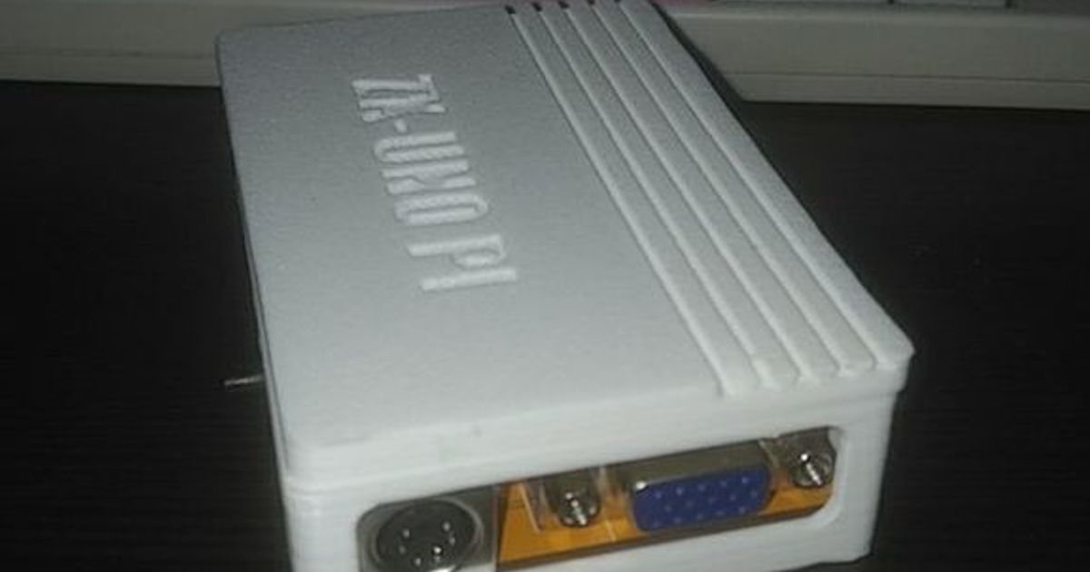 ZX-Uno PI case by nihirash | Download free STL model | Printables.com